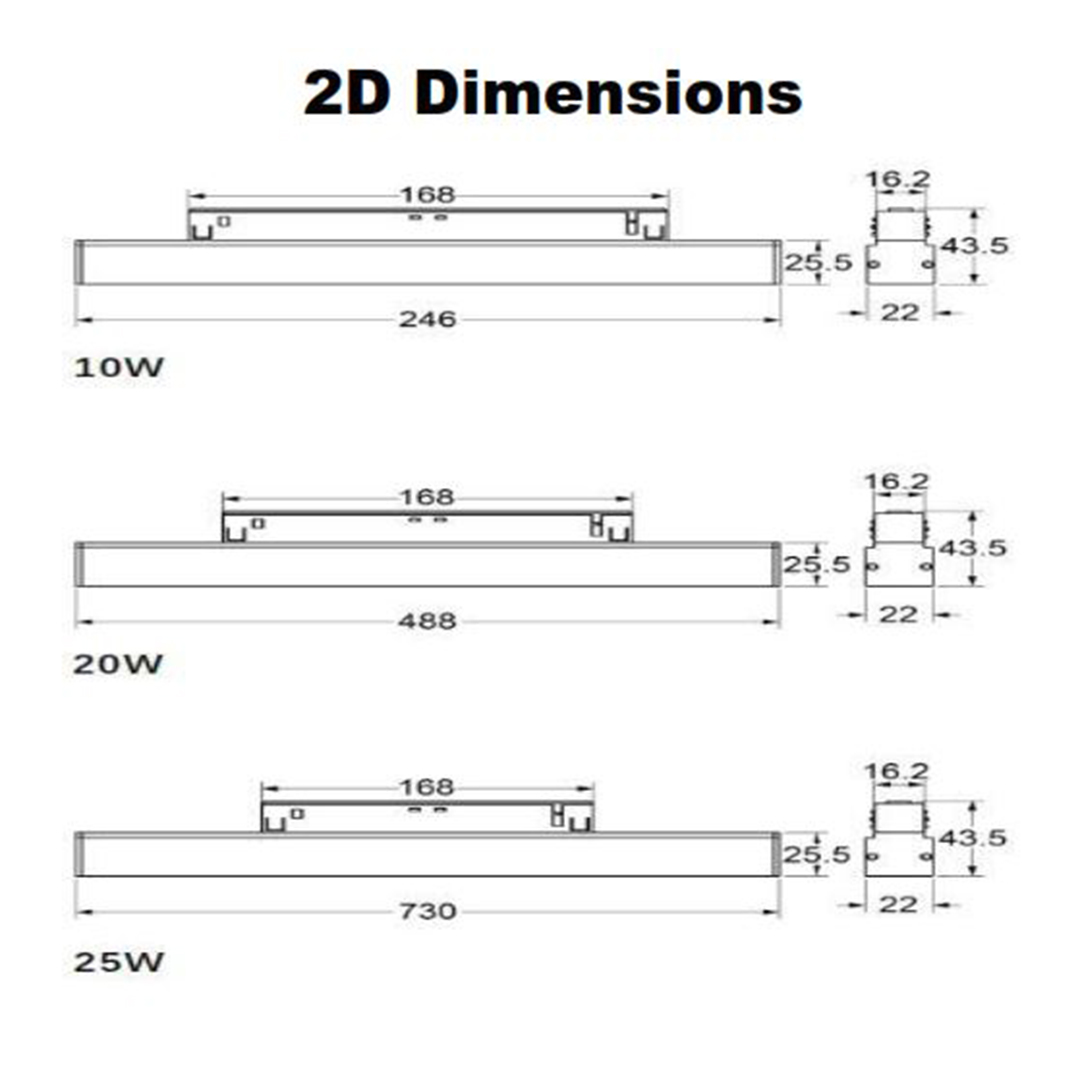 LL22 LED Light Linear Spot – PRO LIGHT EGYPT | For Electrical Industries